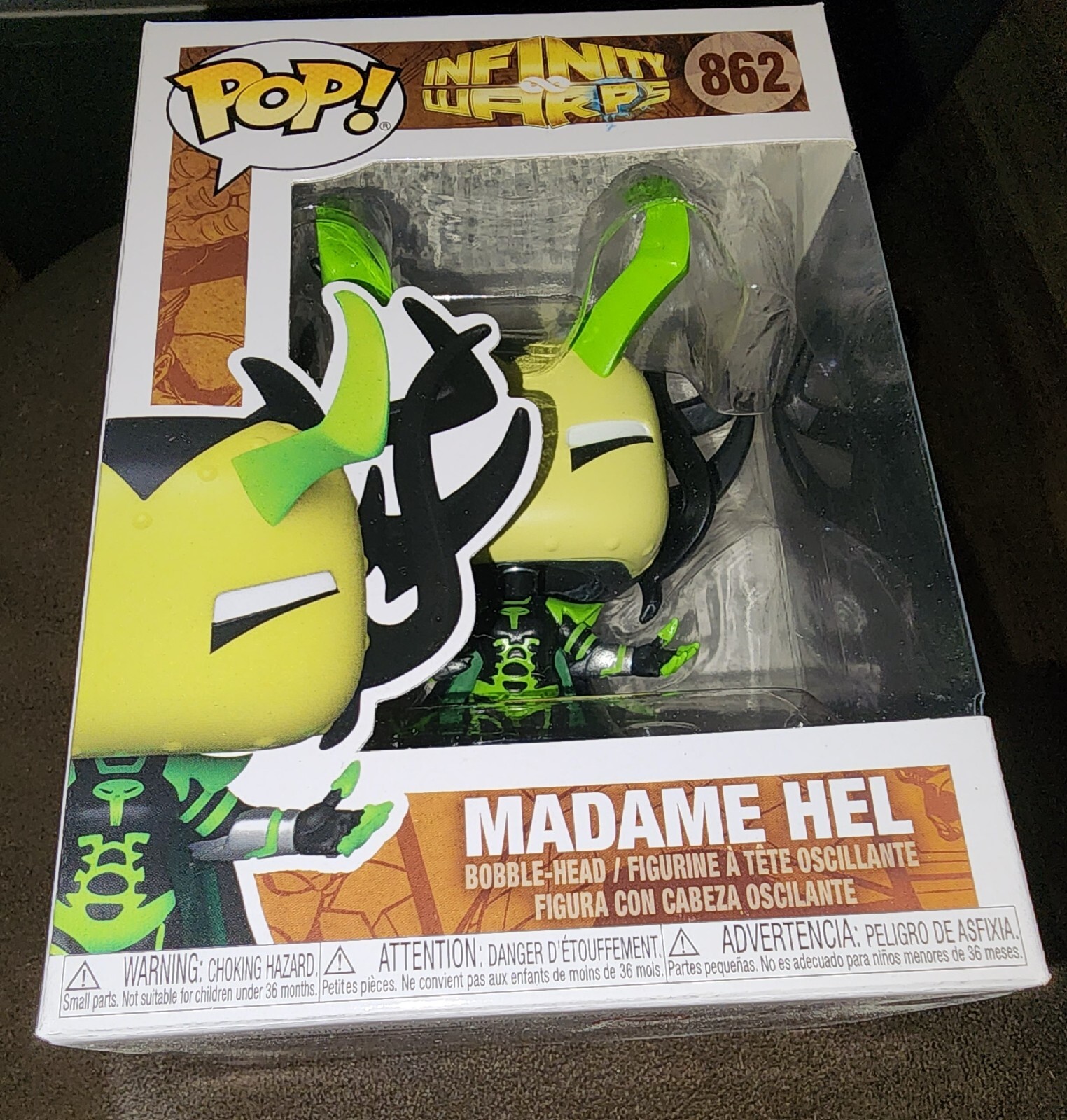 Madame Hel Funko Pop 862 Marvel Infinity Warps | eBay