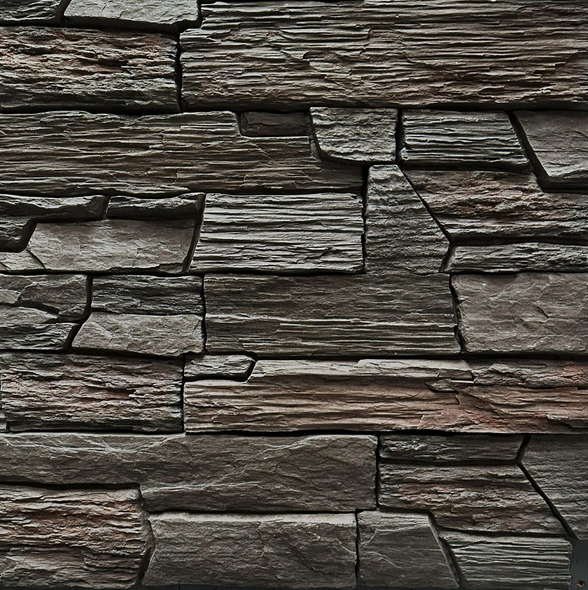 Exterior Wall Cladding Tiles Texture Stegu Splitface Grey Matt