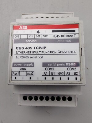 ABB CUS 485 TCP/IP Ethernet Multifunction Interface | eBay.de