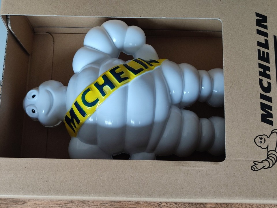 Michelin Man Figure - 12" tall (31cm) - Bib - Bibendum - Man Cave ...