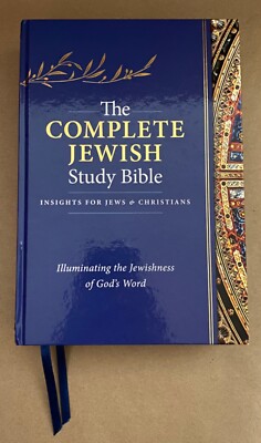 The Complete Jewish Study Bible Hardcover Book Hendrickson Bibles | eBay