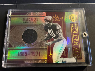2011 Panini Gold Gale Sayers “Error” Game Used Patch 7/99 | eBay
