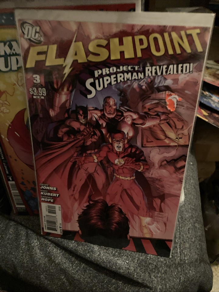 DC C ⭐️ Flashpoint #3 • Adam Kubert Cover! Project Superman Revealed ...