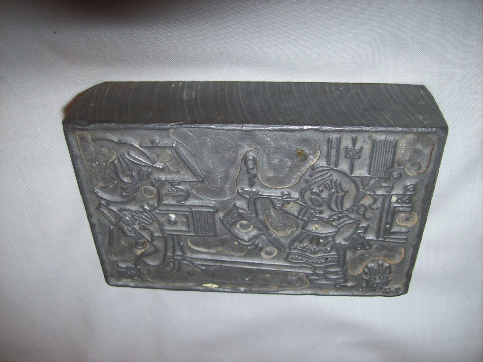 Vintage Letterpress Printing Block | eBay