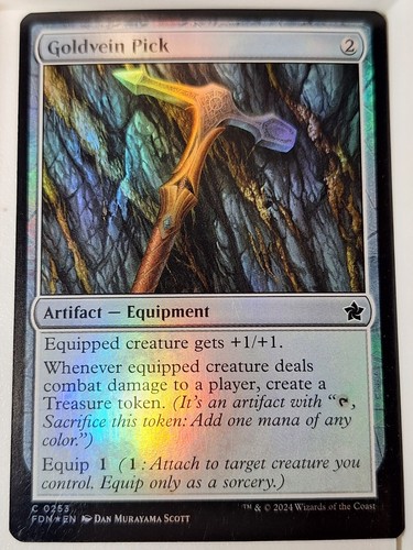 Goldvein Pick - FOIL - Foundations - Magic the Gathering MTG Nice! | eBay