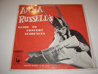 ANNA RUSSELL *RARE OZ 12" LP ' GUIDE TO CONCERT AUDIENCES ' 195? EXC+ ...