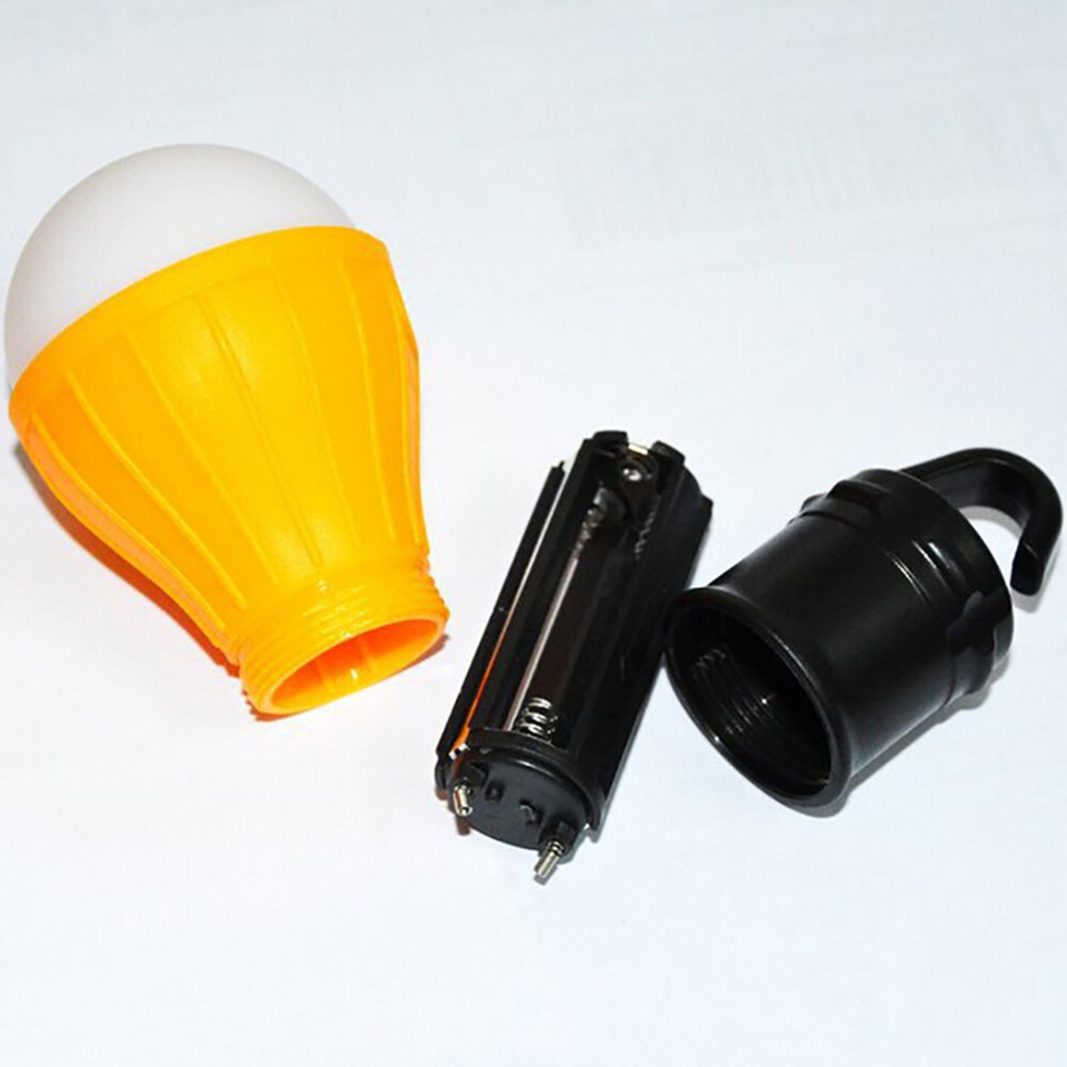 4Packs LED Camping Lantern Light Bulbs Hanging Portable Tent Hurricane ...