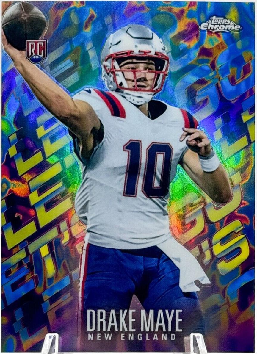 2024 Topps Chrome - Let's Go Drake Maye #LG-10 (RC) for sale online | eBay