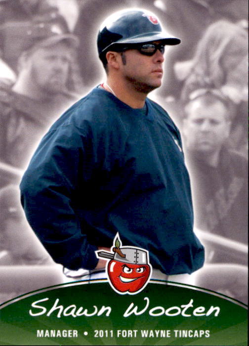 2011 Fort Wayne TinCaps Grandstand #30 Shawn Wooten Manager Baseball ...