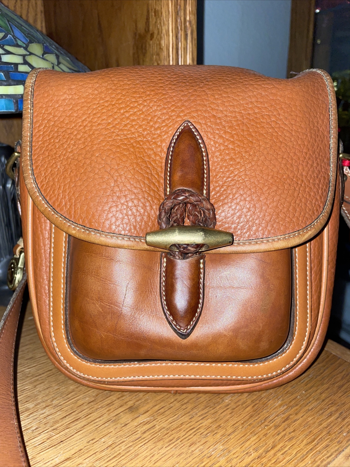 Dooney & Bourke British Tan Outback Crossbody Bag - Gem