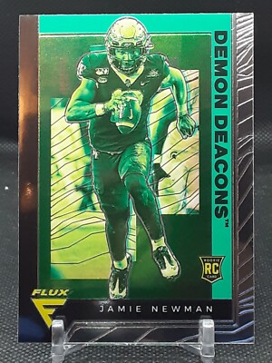 JAMIE NEWMAN 2021 FLUX DRAFT ROOKIE EAGLES GEORGIA BULLDOGS WAKE FOREST ...