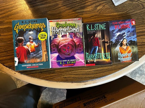 RL Stine Lot- 2 FEAR Street And Goosebumps And Goosebumps At Horrorland ...