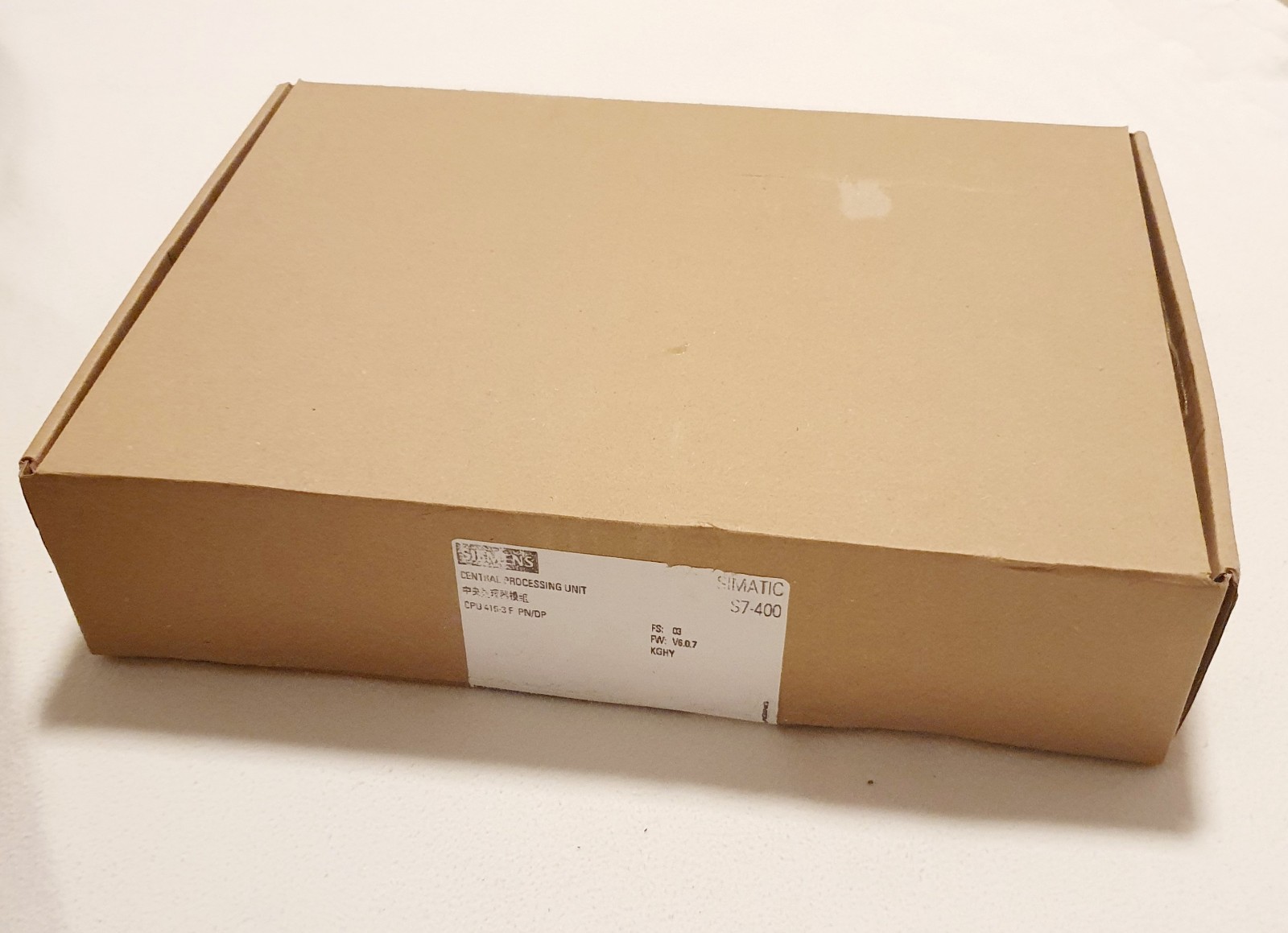 Siemens SIMATIC S7-400 CPU, 6ES7416-3FS06-0AB0 | eBay