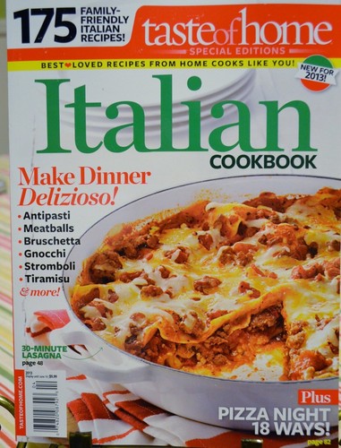 Taste of Home: Italian Cookbook, Special Edition | eBay