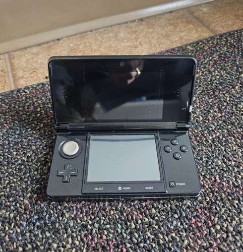 Original Nintendo 3DS Gaming Console (Midnight Black) Portable. (Read ...