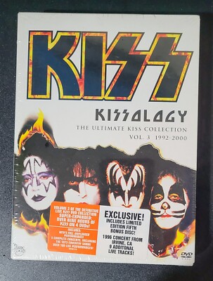 Kiss Kissology Vol 3 1992-2000 DVD 5 Disc Set | eBay