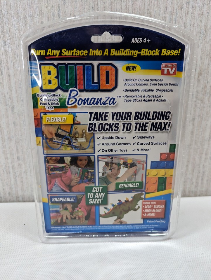 Build Bonanza As Seen on TV Flexible Building Block Base in Blue/Green ...