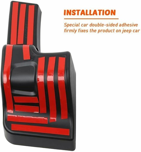 Black Wheel Well Storage Bin Rear Trunk Organizer fit 2018-2022 Jeep ...