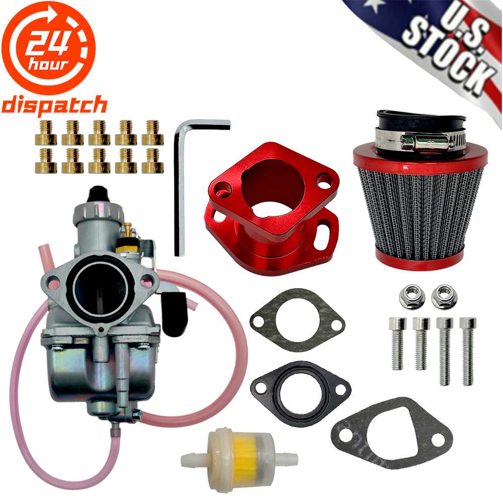 For Predator Carb VM22 Carburetor Kit 212cc GX200 196cc Mikuni Mini ...