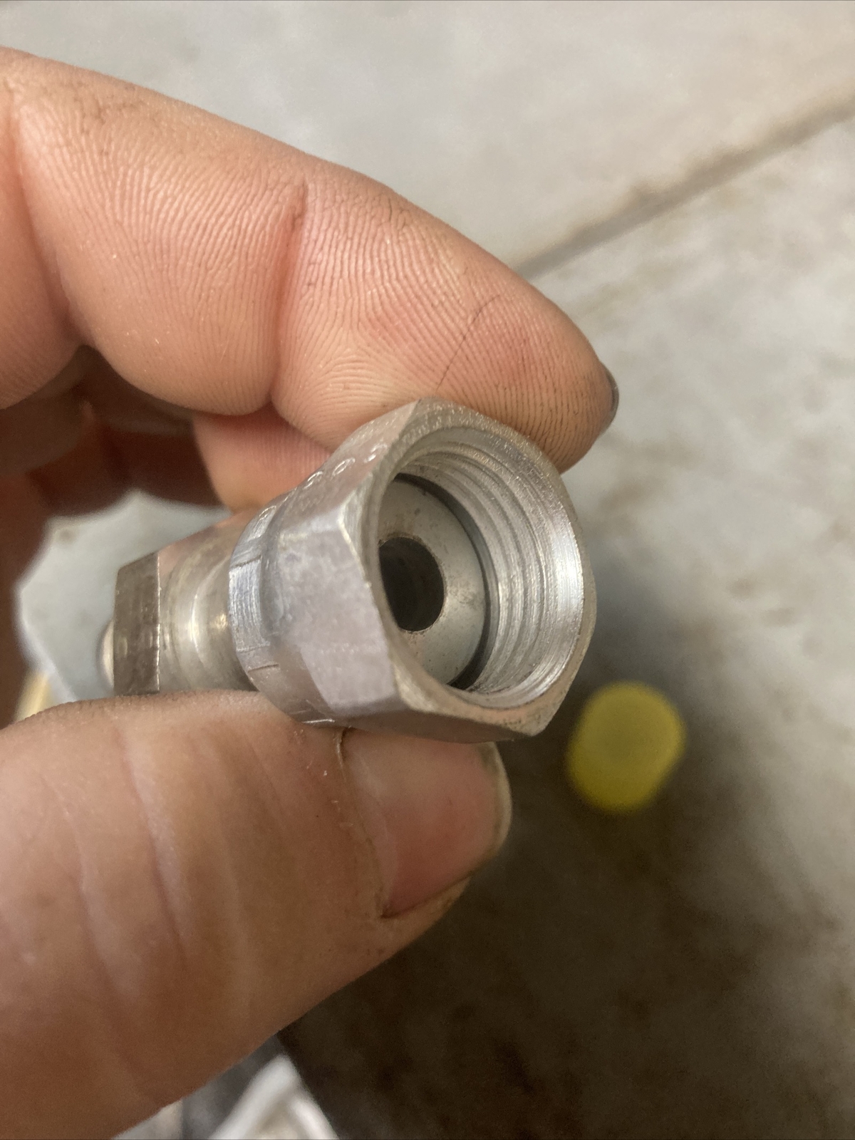 Parker 6XHL6-S 3/8 Female ORFS O’ring Face Seal Swivel To Male 37 ...