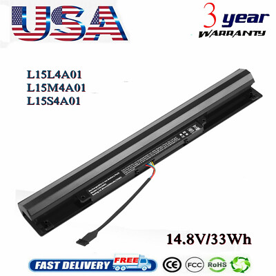 Battery For Lenovo Ideapad 100-15IBD 110-15ISK 100-14IBD L15S4A01 ...
