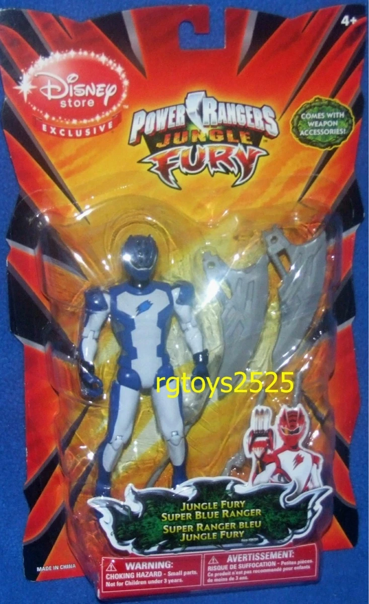 Power Rangers Jungle Fury Light Blue Ranger