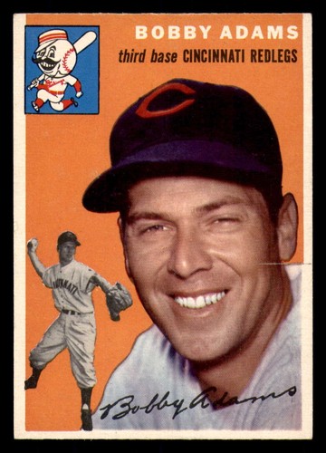 1954 Topps #123 Bobby Adams Near Mint Reds ID:338762 | eBay