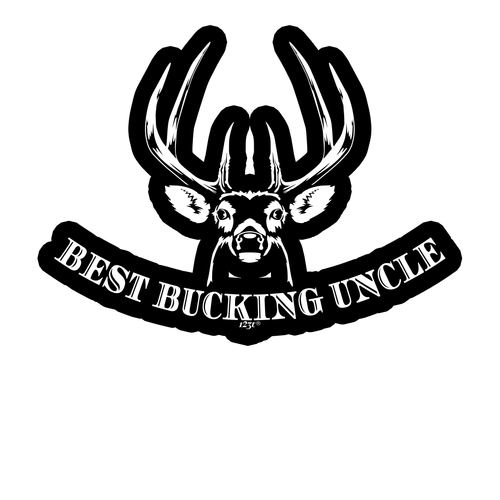 2 x Car Stickers - best bucking uncle Decal Truck Bumper Laptop Window ...