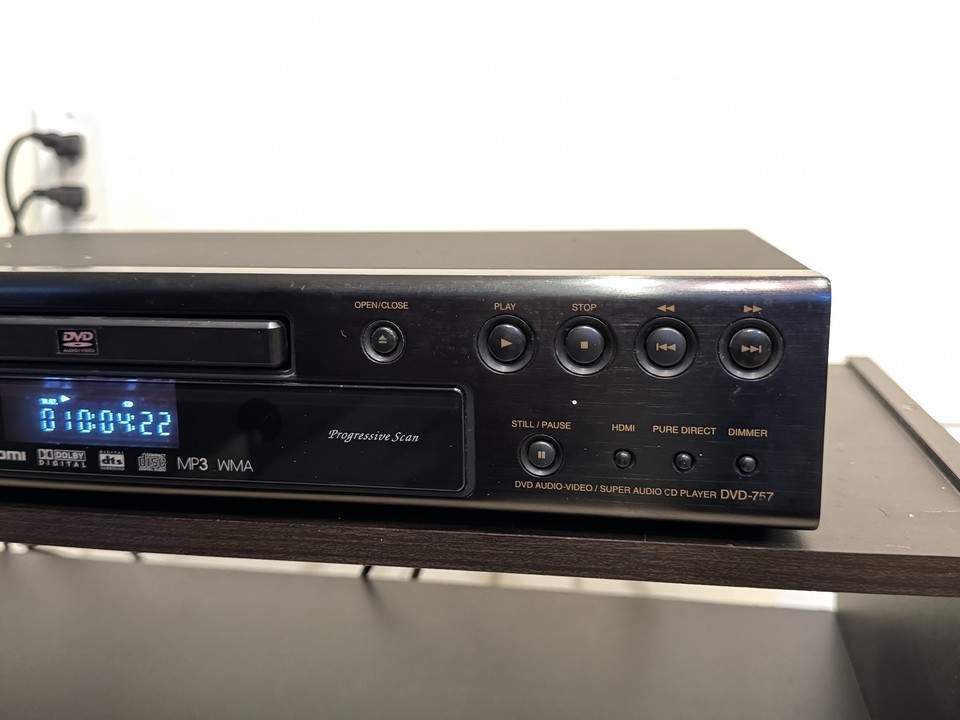 Denon DVD-Video / Super Audio CD Player DVD-757 HDMI MP3 Dolby Digital | eBay