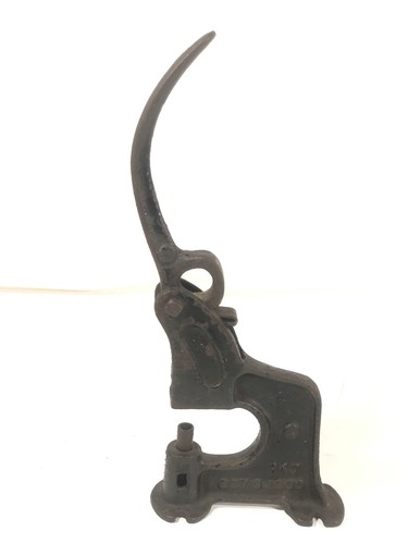 VTG Rex 27 Cast Iron Rivet Punch Press Eyelet Tool Grommet Snap Leather ...