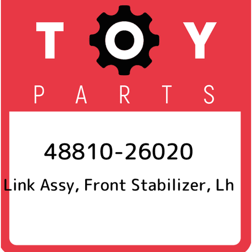48810-26020 Toyota Link assy, front stabilizer, lh 4881026020, New ...