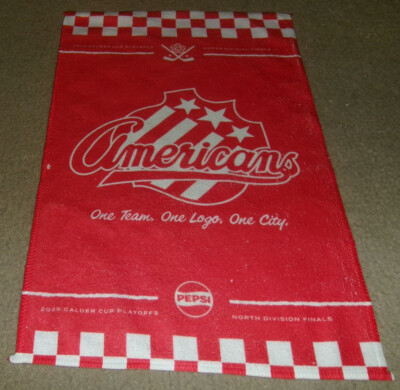 NEW Rare 2025 ROCHESTER AMERICANS/Amerks CALDER CUP Playoffs Red RALLY ...