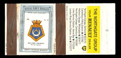Matchbox Royal Navy Badge Fleet Auxiliary RFA Sir Caradoc RN1284 | eBay UK