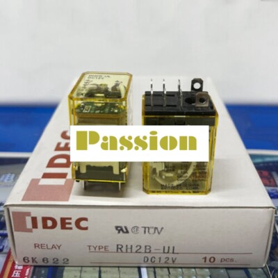 10PCS/BOX New For IDEC Intermediate relay RH2B-UL DC12V 8 Pins | eBay