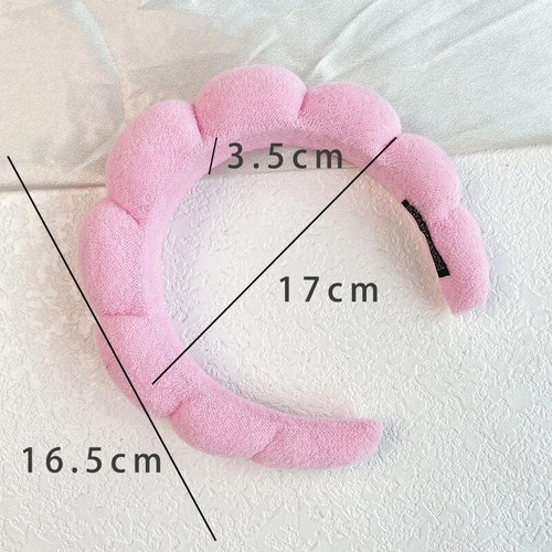 Sponge Headbands For Women Girls Puffy Hair Band Makeup | eBay