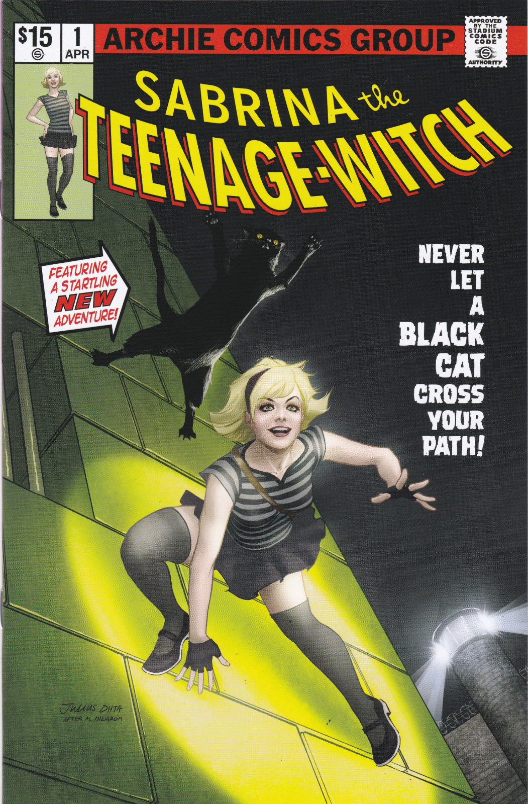 SABRINA the TEENAGE WITCH #1 - AMAZING SPIDER-MAN #194 Stadium Variant ...