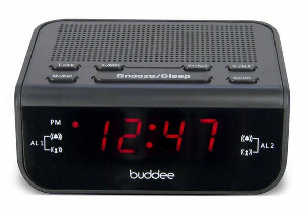 Buddee BD903203-BK Digital Clock Radio with 0.6 Inch LED Display ...