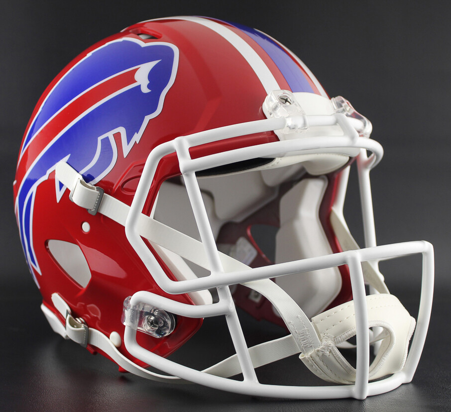 BUFFALO BILLS 1987-2001 THROWBACK Riddell SPEED Authentic Football ...