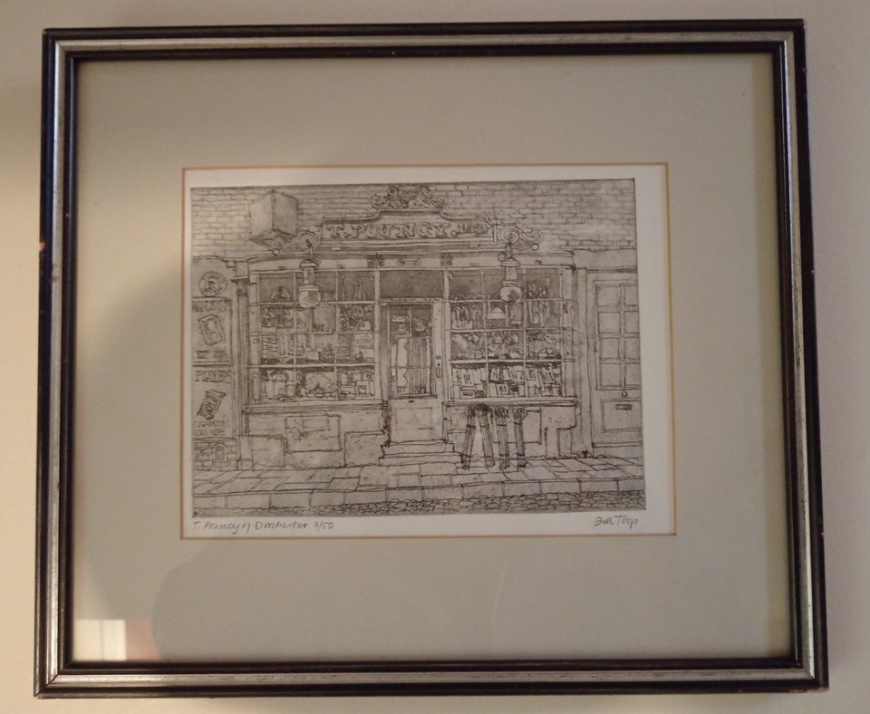 Bill Toop Signed Print Limited Edition 11/50 Autograph In Pencil Very ...