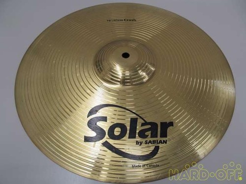 Solar By Sabian 16/41Cm Clash | eBay