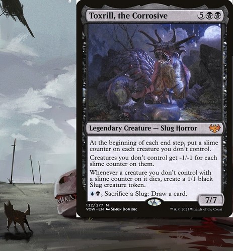 Toxrill, the Corrosive Commander Deck Tokens Magic MTG Ready-to-Play ...