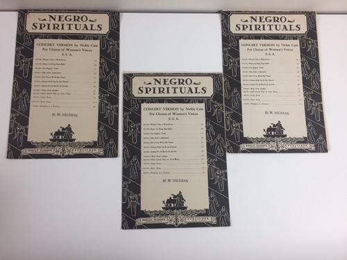 Negro Spiritual Steal Away Sheet Music Three Part Sheet Music For Women ...