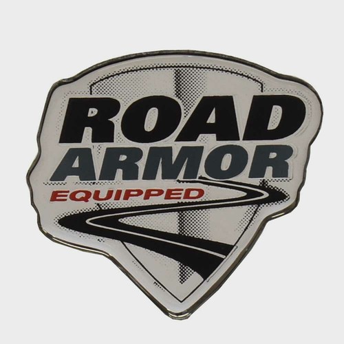 Ranger Boat Road Armor Raised Decal 7604415 | Mirrored Silver Sticker ...