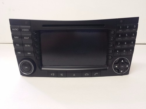 MERCEDES CLS 55 AMG W219 SAT NAV HEAD UNIT & CD PLAYER A211 820 21 97 ...