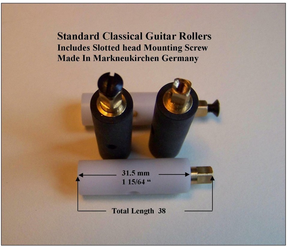 Classical Guitar Tuning Machine Rollers - Rubner Replacement Machine ...