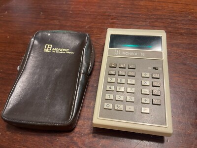 Vintage Litton Industries Monroe 98 Display Calculator Rare Needs ...