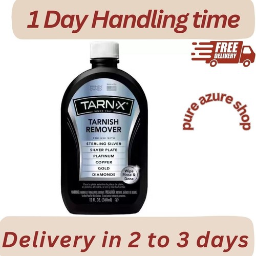 Jewelry Cleaner Tarnish Remover 12 Oz. Tarn-X Silver Gold Copper Clean ...