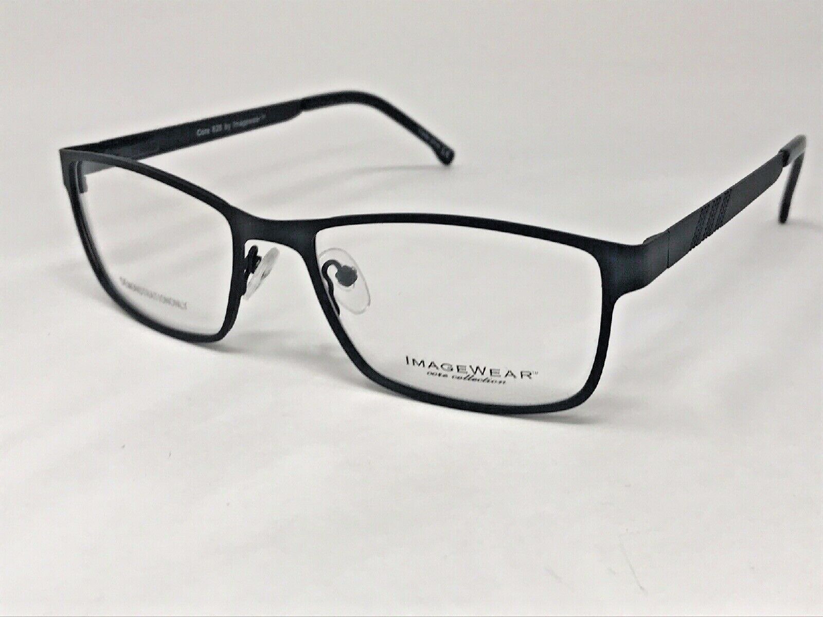 IMAGEWEAR “CORE 828” Eyeglasses Frame Flex Hinges 53-18-140 Black Matte ...