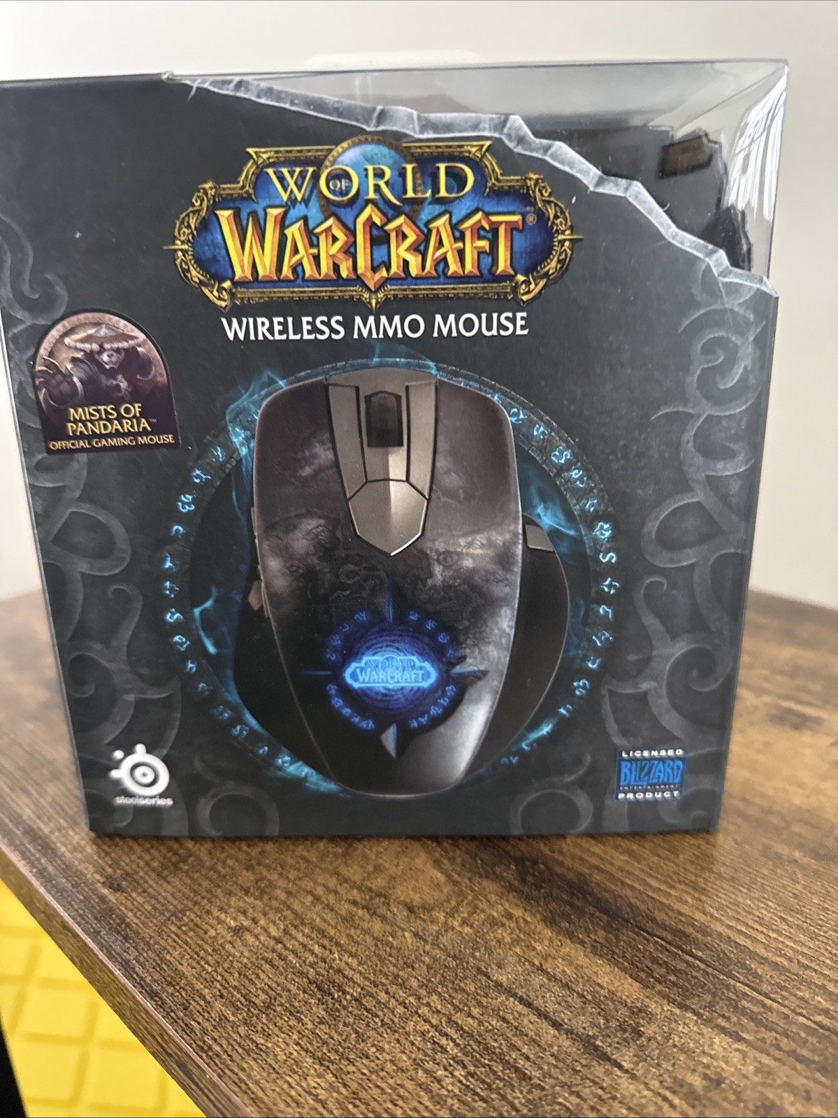 SteelSeries Blizzard World of Warcraft Wireless MMO Gaming Mouse In Box ...