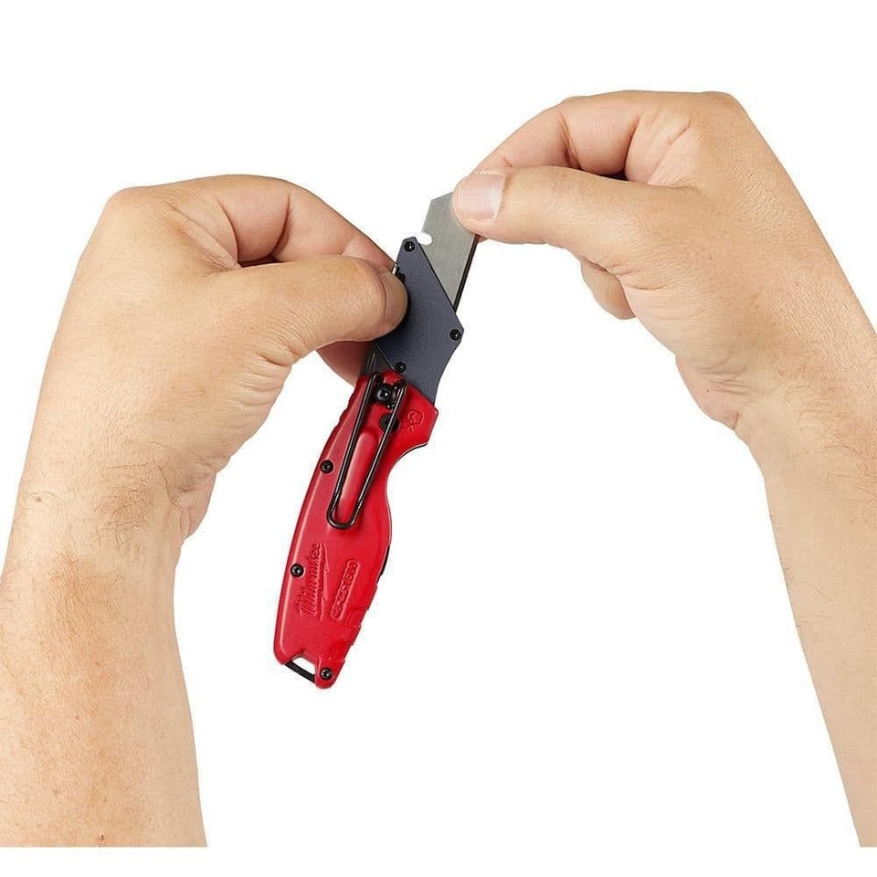 FASTBACK Compact Folding Utility Knife with General Purpose Blade | eBay